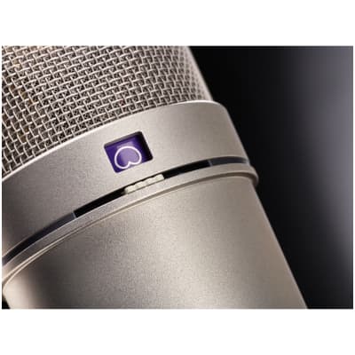 Neumann U87Ai Large-Diaphragm Condenser Microphone with Shock | Reverb