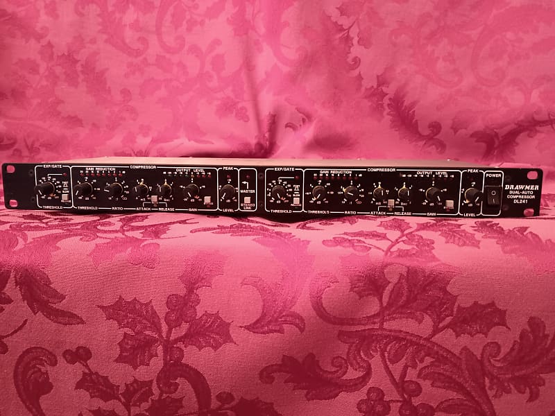 Drawmer DL241 Dual-Auto Compressor with XLR Connectors 2000s | Reverb