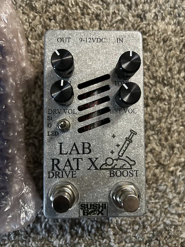 Sushi Box FX Lab Rat X Tube Overdrive | Reverb