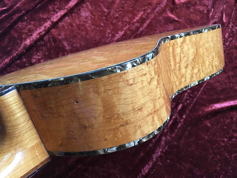 Hofner 494 1958 Birds Eye Maple Steel String Classical | Reverb