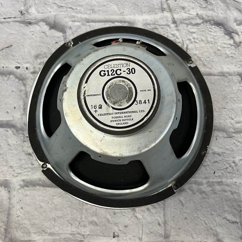 Celestion G12C-30 12in Speaker | Reverb