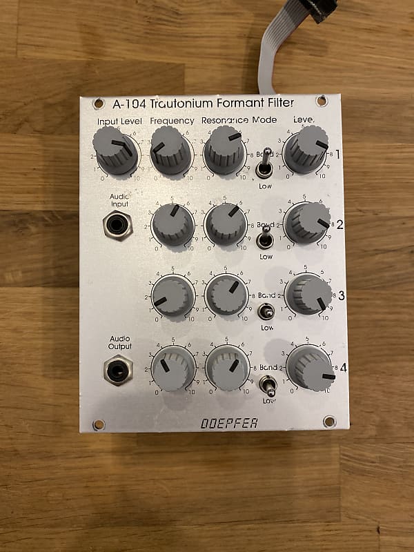 Doepfer A-104 Trautonium Formant Filter | Reverb