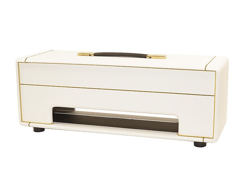 Marshall head shell case cabinet Finished in GOLD - WHITE- | Reverb