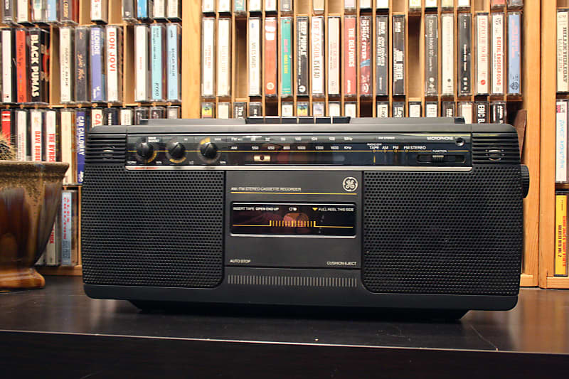General Electric Cassette Boombox 1980s | Reverb