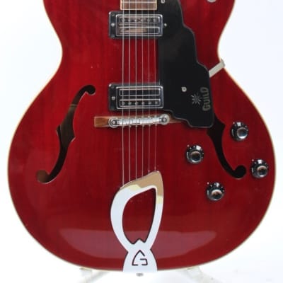 1967 Guild Starfire IV cherry red | Reverb