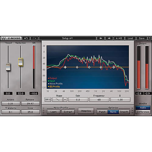 Waves Z-Noise - Noise Reduction Plug-In (Native/SoundGrid, | Reverb