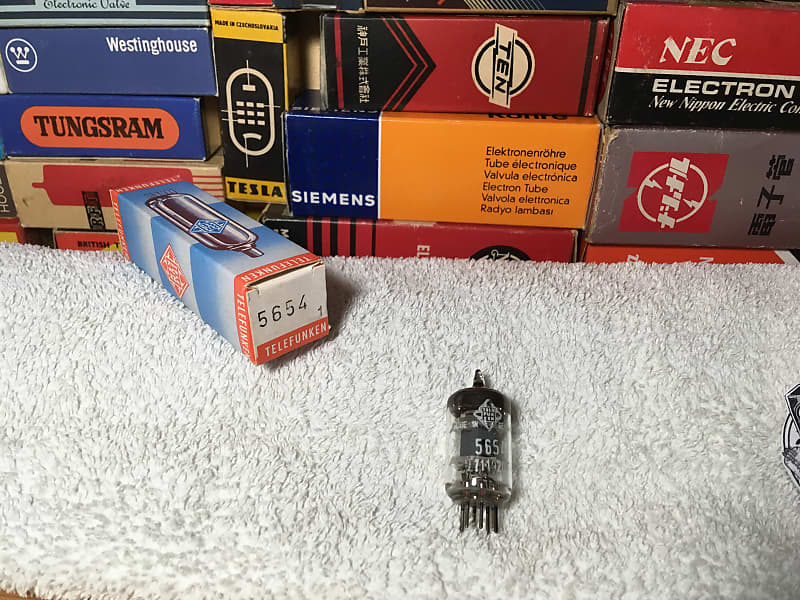 1 x NOS 1969 Telefunken Germany 5654 / EF95 / 6AK5 ~ | Reverb UK