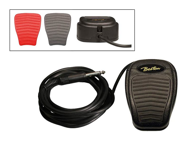 Sustain pedal, plastic model, 1,8 meter fixed cable, | Reverb