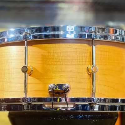 Canopus "The Maple" Snare Drum - 14x6.5 - Natural Satin | Reverb