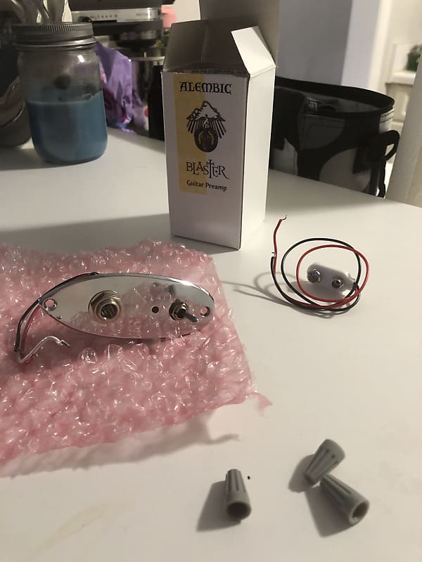 Alembic Blaster Stratoblaster 2021 Chrome Onboard Clean Gain | Reverb