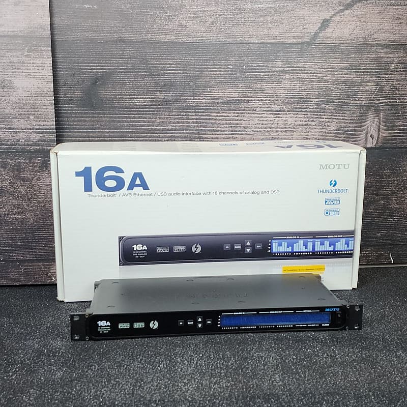 MOTU Thunderbolt 16A Audio Interface (Columbus, OH) | Reverb