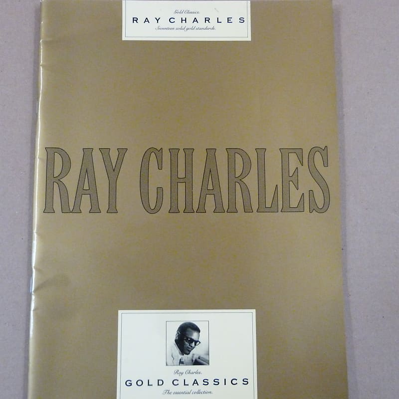 songbook "Ray Charles" Gold Classics | Reverb