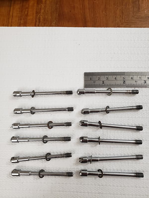 Premier Long Slotted Tension Rods For 12” ,13”,14” Toms | Reverb