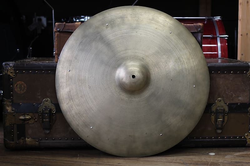 1970's Zilco by Azco 24" Ride Cymbal 3550g | Reverb