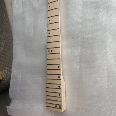 Unfinished Headless Guitar Maple Neck with 24 Frets | Reverb