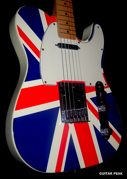 Fender Standard Telecaster 2004 Union Jack Custom Graphics | Reverb