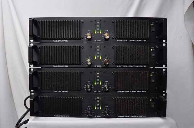 Lab Gruppen Fp6400 Professional Power Amplifier ( 5800W @ | Reverb