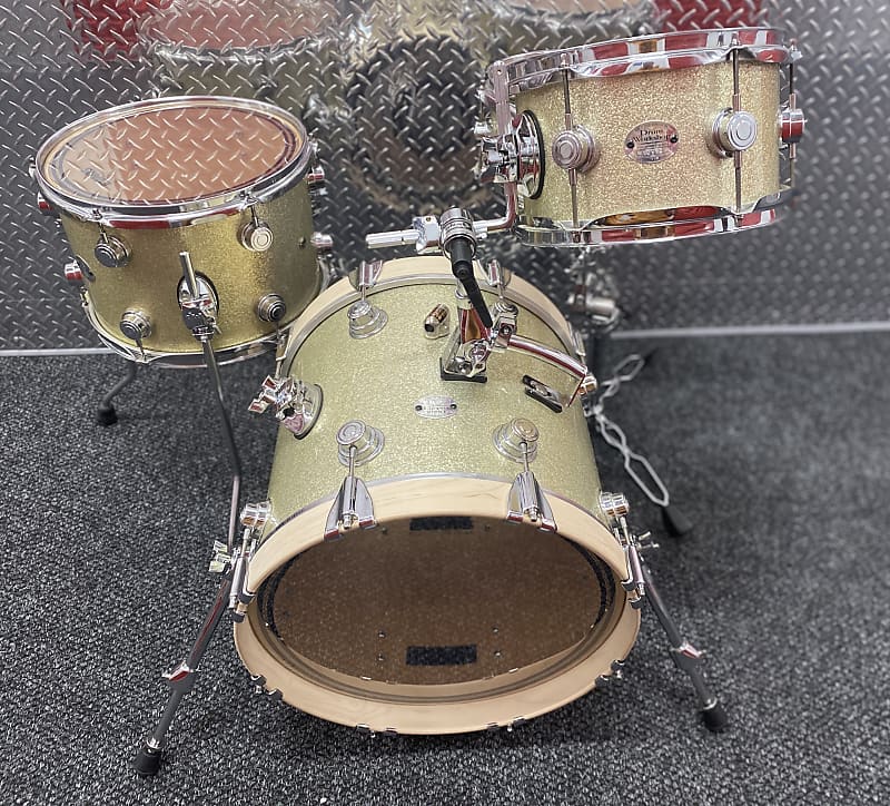 DW All maple JAZZ sizes bop kit 2007 4 piece 2007 Sparkle | Reverb