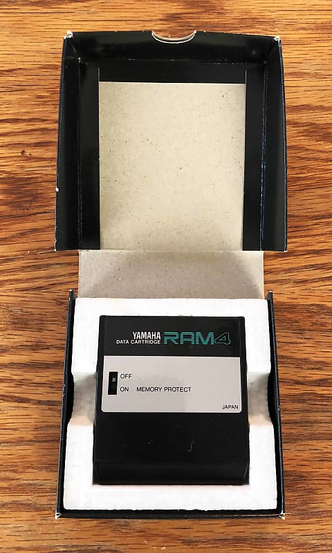Yamaha RAM4 Data Memory Cartridge for TX802, DX7II, DX11, | Reverb