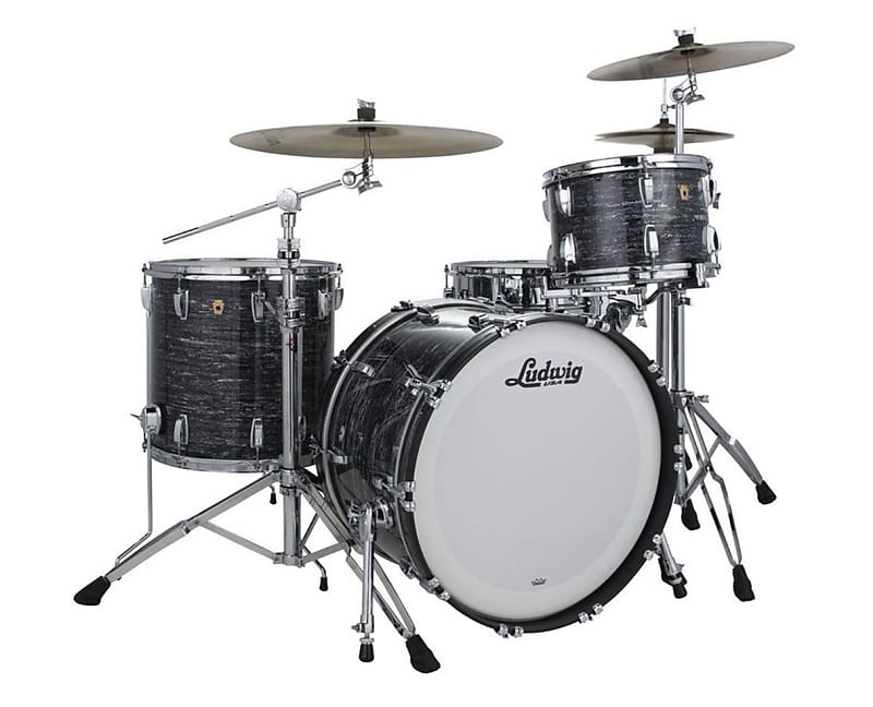 Ludwig Legacy Maple Fab 3pc Shell Pack w/22" Kick - Vintage | Reverb