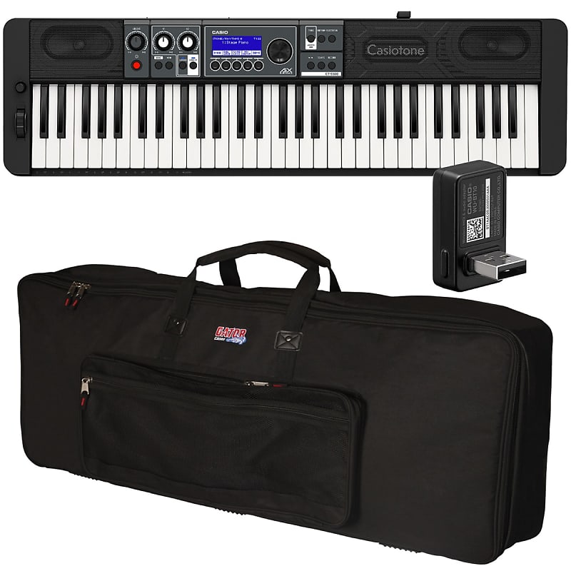 Casio Casiotone CT-S500 Portable Keyboard - Carry Bag Kit | Reverb