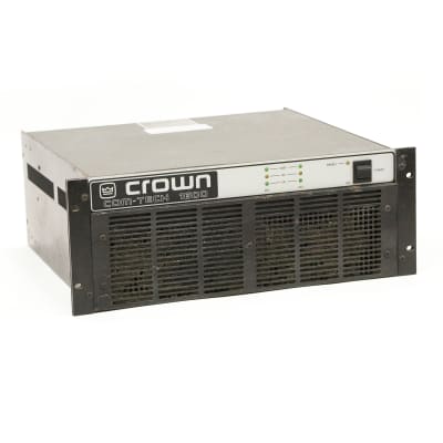 Crown Com-Tech 1600 Stereo Power Supply Amplifier 800w 4 ohm | Reverb
