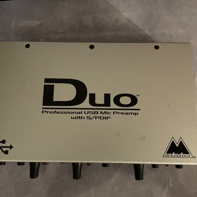 M-Audio Duo USB Audio Interface Preamp & ADC with S/PDIF | Reverb
