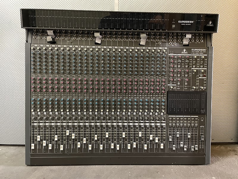 Behringer MX8000 Eurodesk 48/24 Channel Mixing Console | Reverb