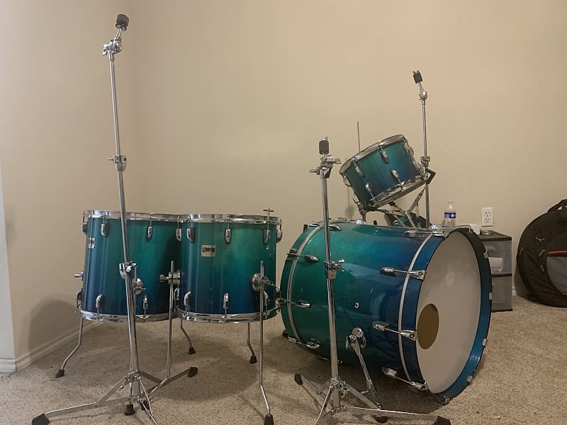 Shine Definition Series Birch 2010 Blue Fade | Reverb Shine Definition Series Birch 2010 Blue Fade | Reverb