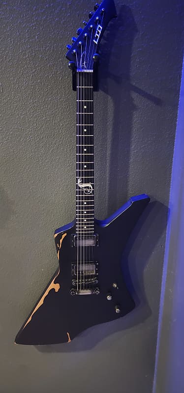 ESP Ltd James Hetfield Snakebyte Custom Relic | Reverb