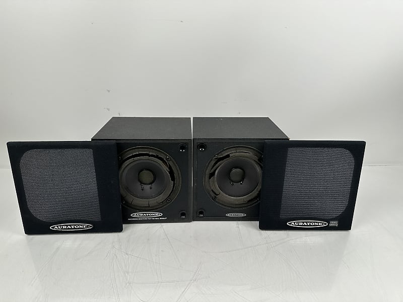 Vintage Auratone Super Sound Cube Speakers (Pair) | Reverb