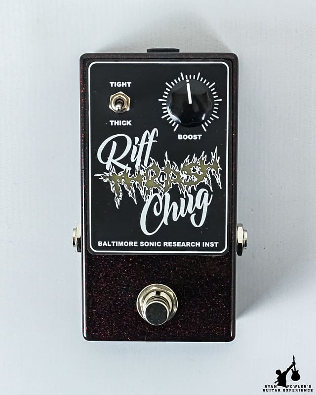BSRI Audio Riff Thrash Chug Boost Pedal | Reverb