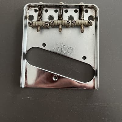 1960 Fender Telecaster/Esquire - steel threaded saddles | Reverb