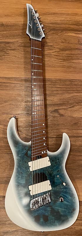 Legator N7FOD 2022 - Arctic Blue Burst | Reverb