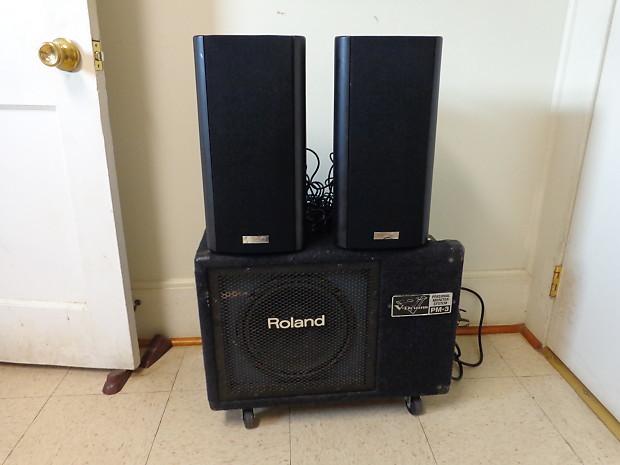 Roland PM-3 PA System - V Drums Monitor / Keyboard Amplifier | Reverb
