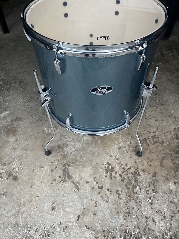 Pearl Roadshow 16 diameter x 14 deep floor tom - Charcoal | Reverb