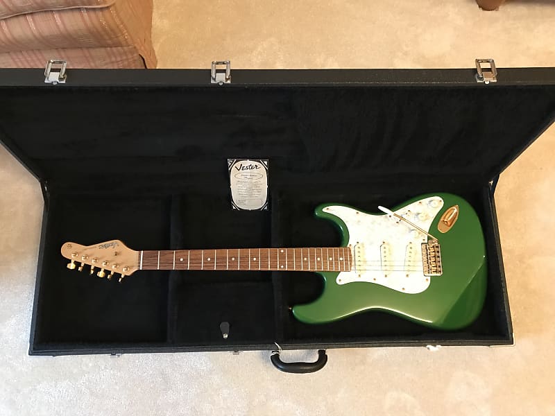 Vester Stratocaster Green | Reverb