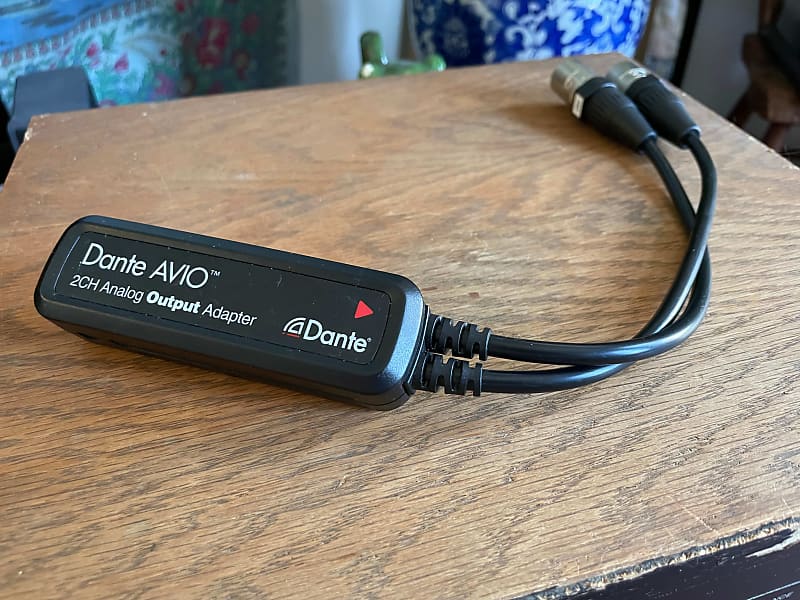 Dante Avio 2CH Analog output adapter | Reverb
