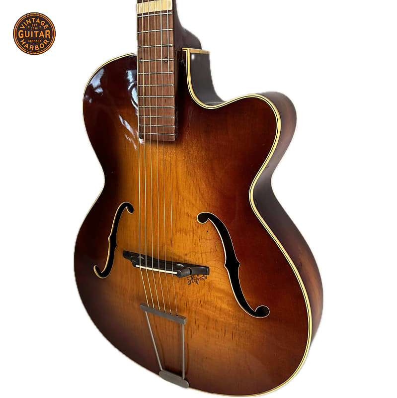 1956 Hofner 455 S archtop jazz guitar | Reverb