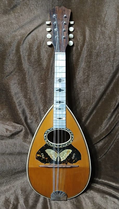 BOWLBACK MANDOLIN WITH BEAUTIFUL MOTHER OF PEARL INLAY**SEE | Reverb