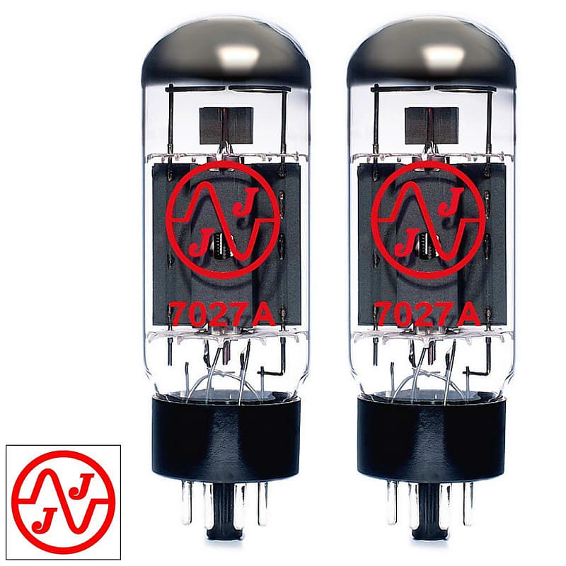 New Current Matched Pair (2) JJ Electronic 7027A 7027 Vacuum | Reverb
