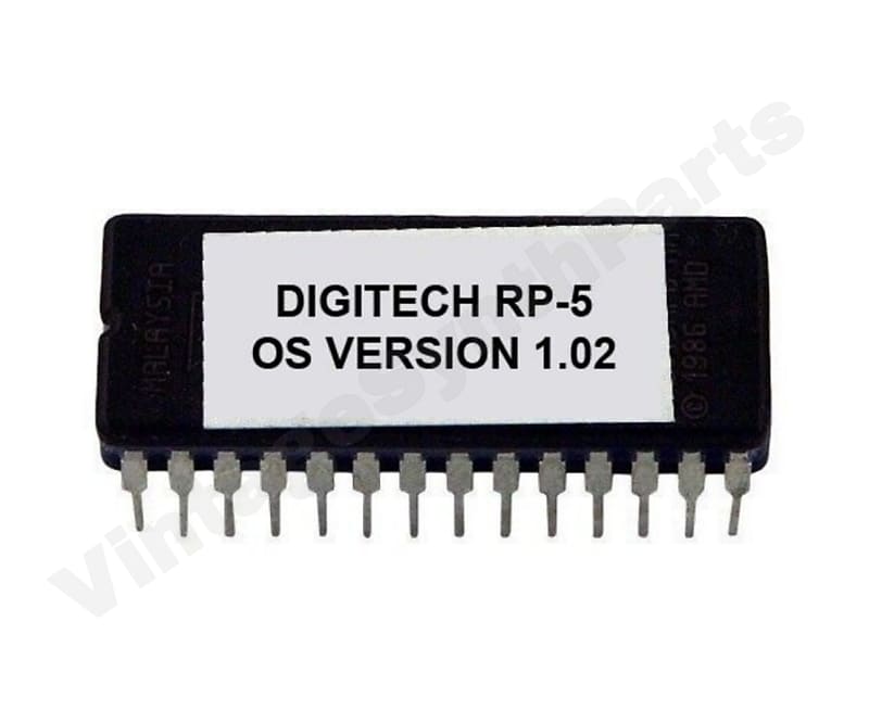 DigiTech RP5 - Version 1.02 Firmware OS EPROM ROM upgrade | Reverb