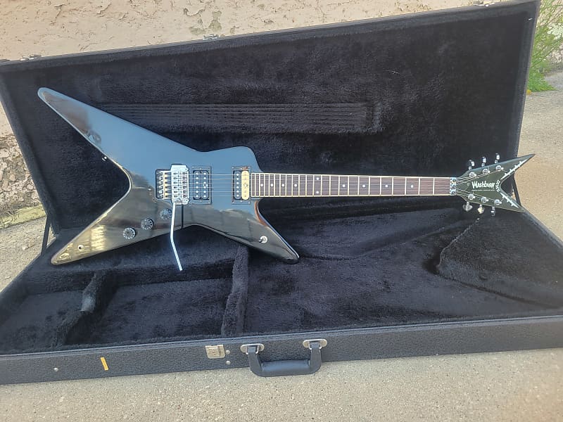 Washburn Dimebag Darrell Signature Model Blackjack 333 Dime | Reverb