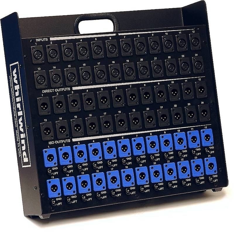 Whirlwind 12 Channel Audio Passive Splitter With Ground Lifts | Reverb