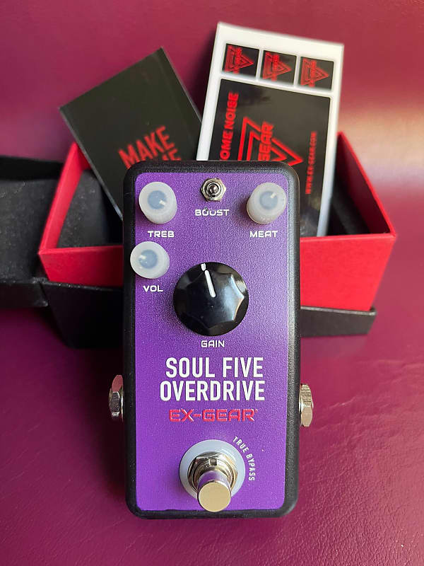 EX GEAR Soul Five Overdrive (Greg Howie's pedal) Tubescreamer | Reverb