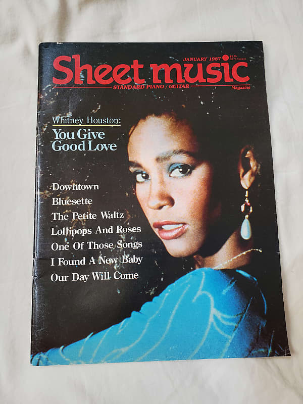 Sheet Music Magazine Back Issue January 1987 | Reverb