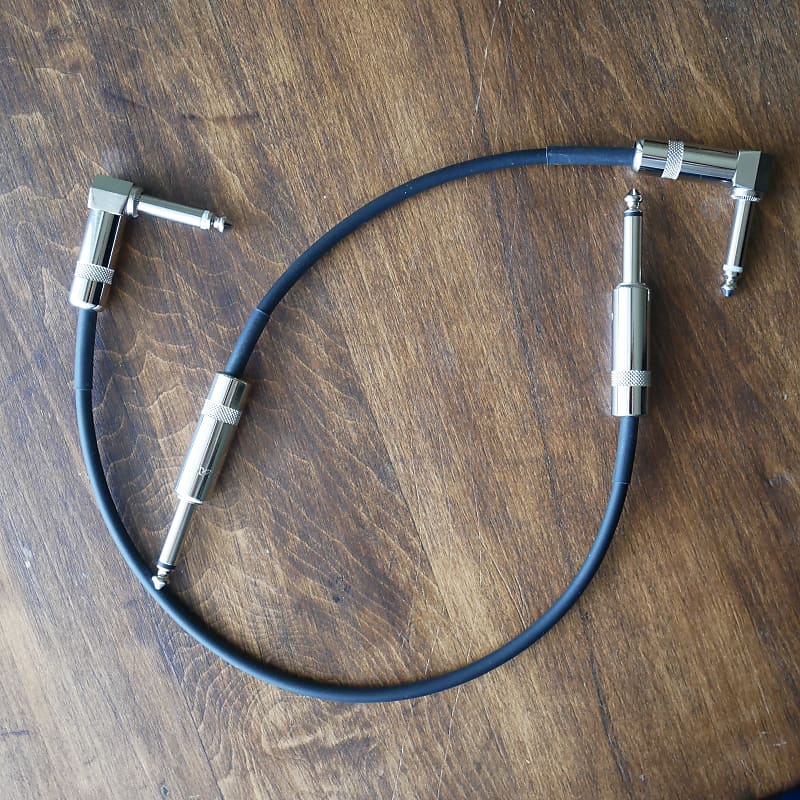 3 Pack 9 In. Mogami 2319 Patch Cables, Checker TFlex, Hand | Reverb