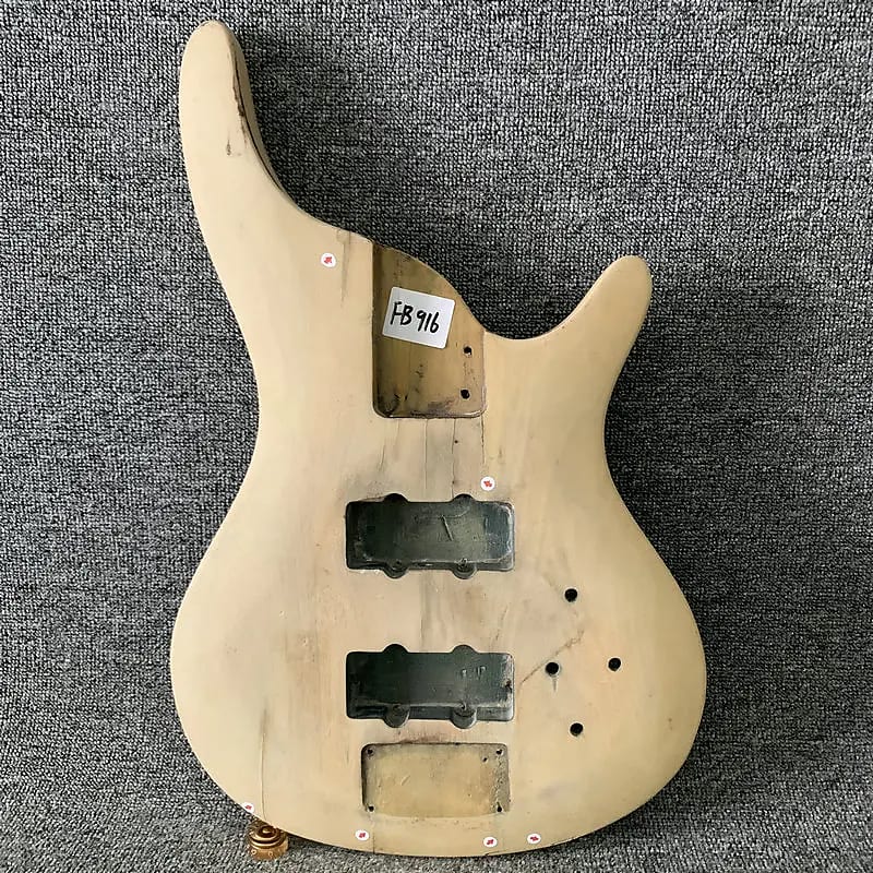 Electric Bass Guitar Basswood Body DIY Project | Reverb
