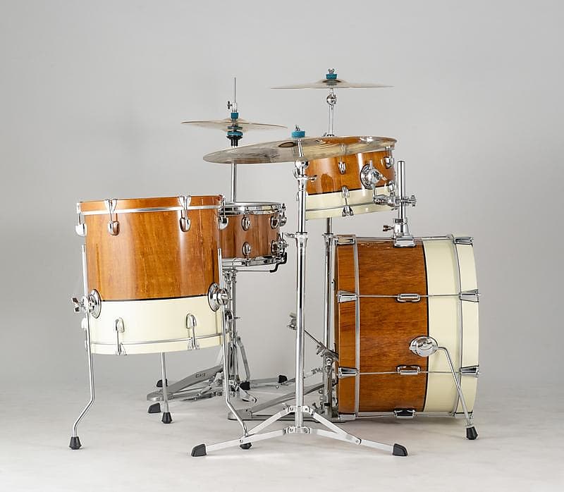 Dixon Little Roomer Select PODL320BWN 3-Piece Drum Kit Set in | Reverb