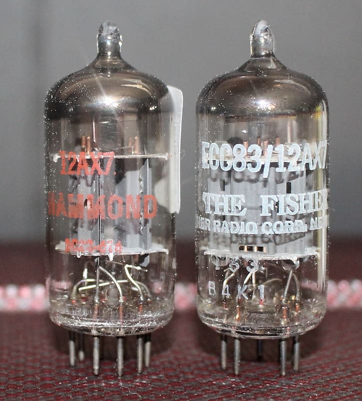 MULLARD BLACKBURN ECC83 12AX7 TIGHT MATCH PAIR I63 COPPER | Reverb